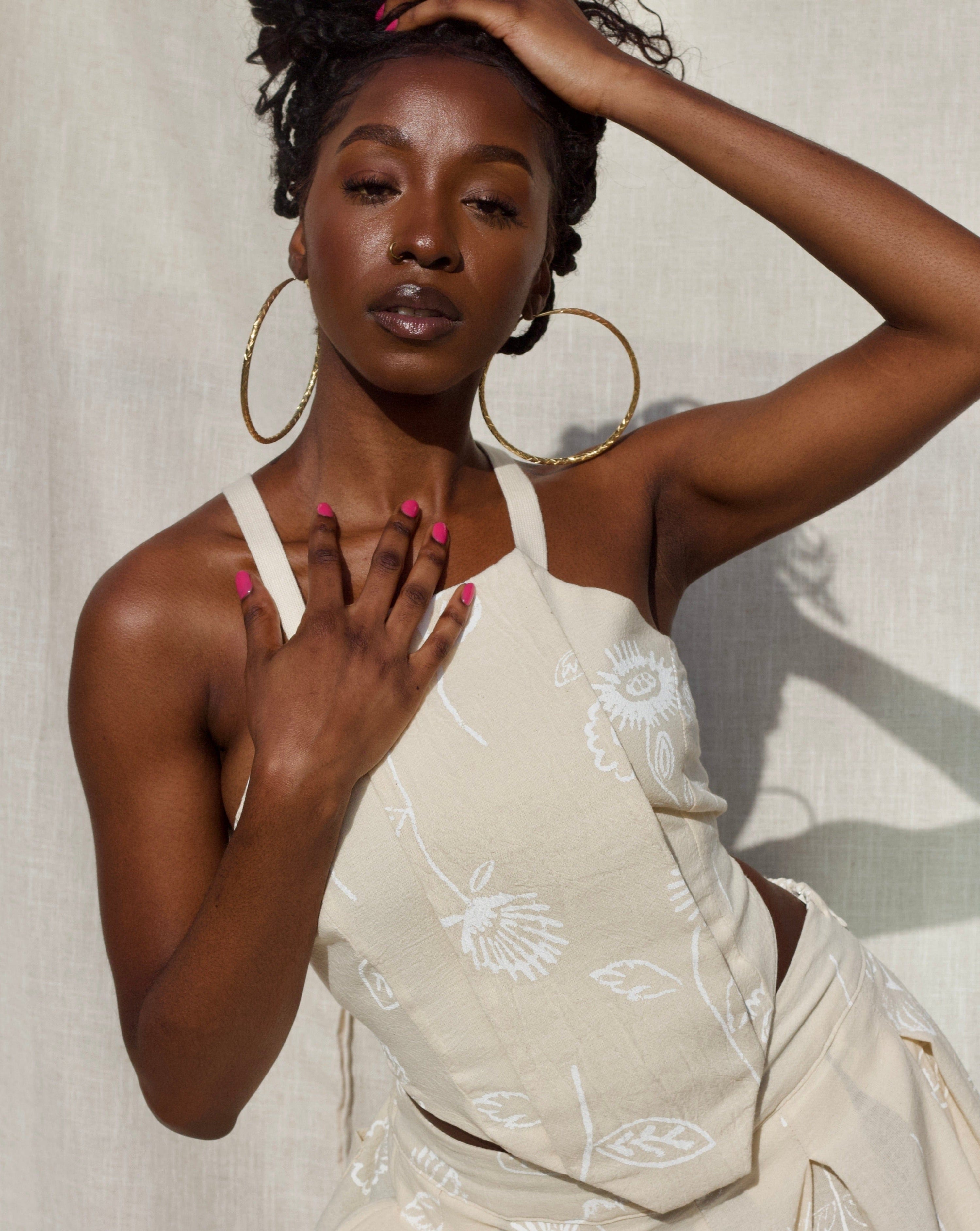 Deonn Halter Top Wild Flower – Zevelyn Jean