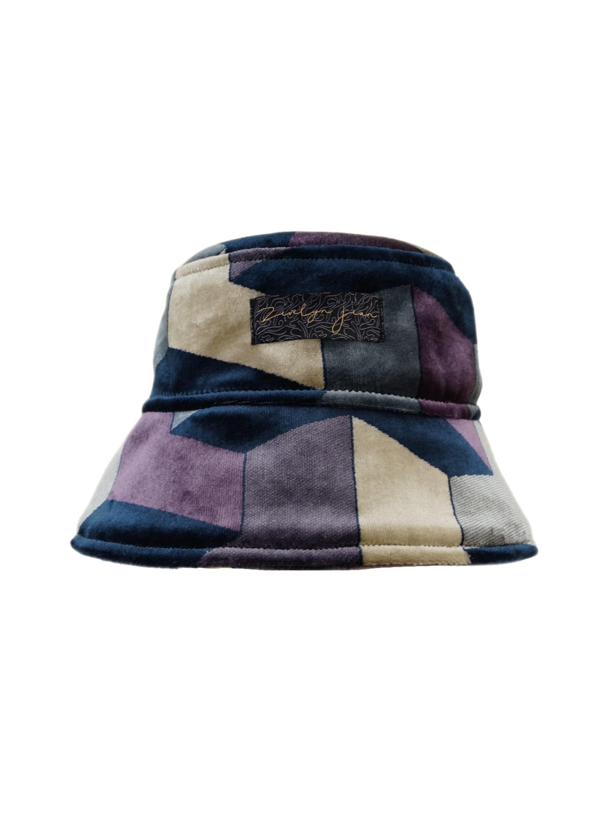 Zoe Bucket Hat Blueberry – Zevelyn Jean