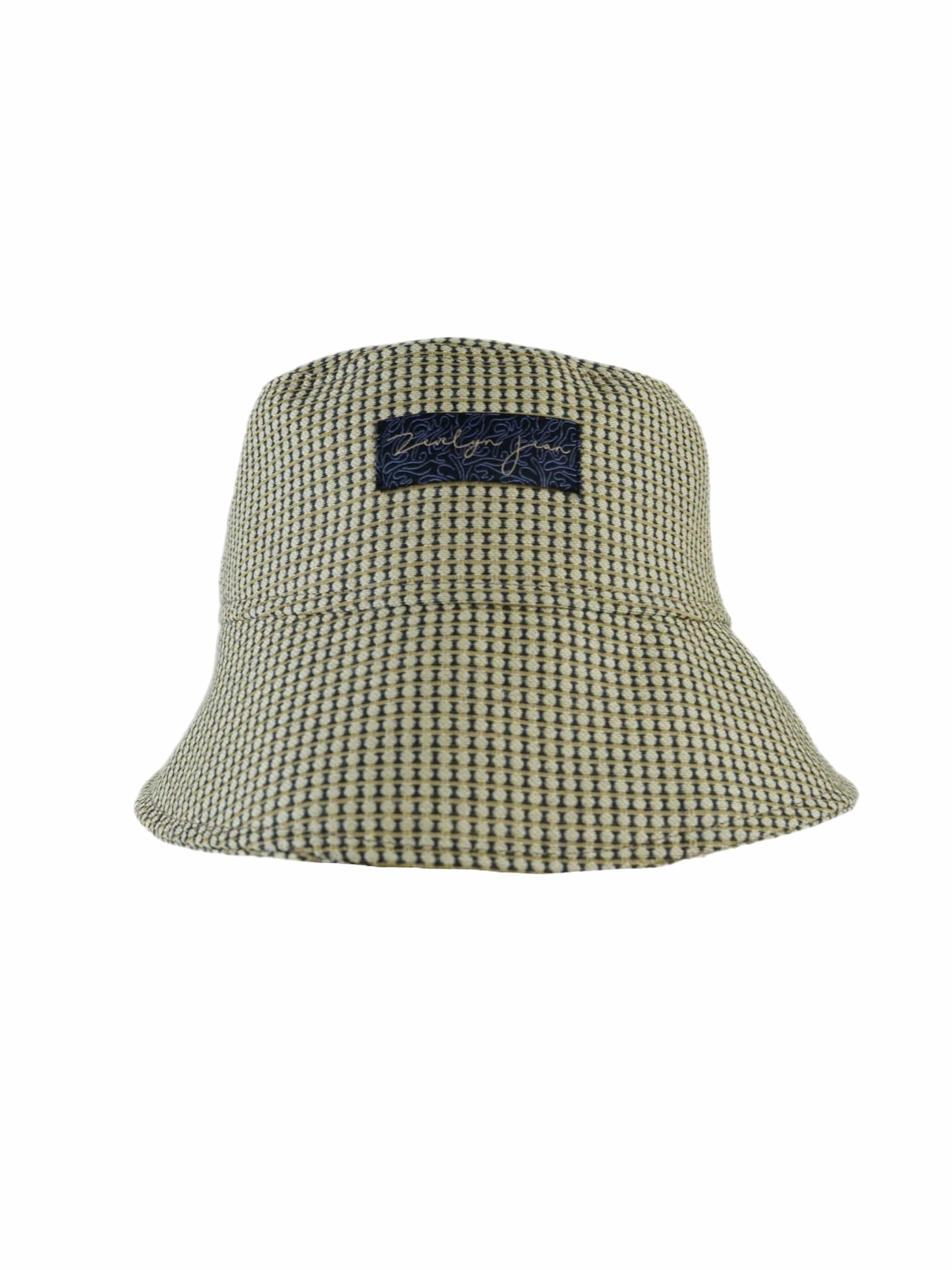 Zoe Bucket Hat Bone Dots – Zevelyn Jean